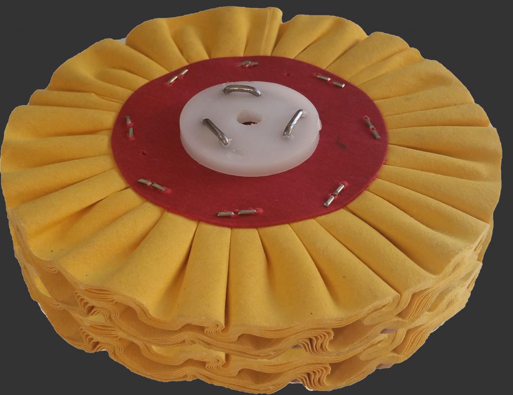 178mm Airflow Treated Buffing Polishing Wheel 2 Section - Polishup