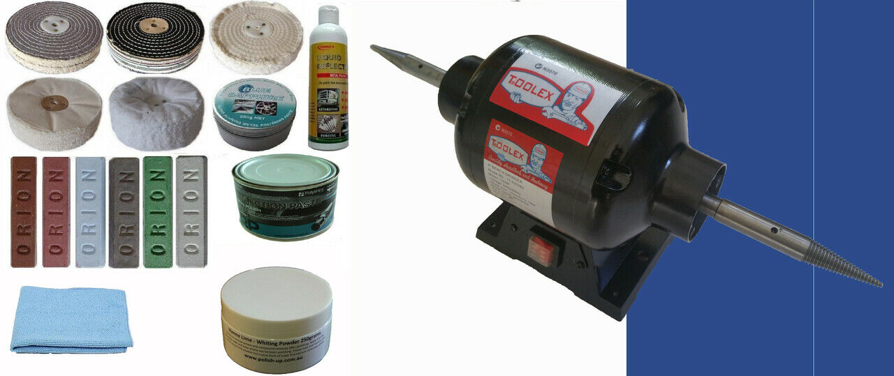 Polisher Grinder Multi Purpose Polishing Kit 18pce - Polishup